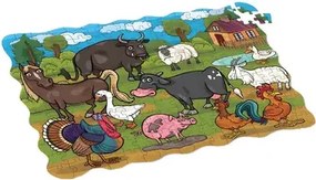 RAPPA Puzzle Farma / 208 dílků / 90 x 64 cm / od 4 let