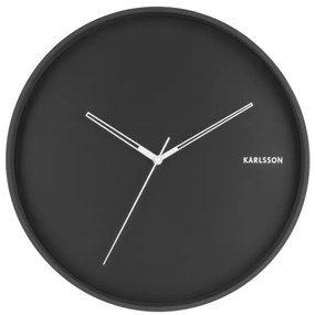 Designové nástěnné hodiny 5807BK Karlsson 40cm