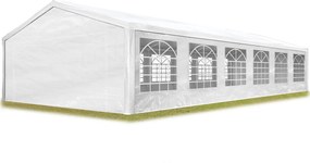 Párty stan 6x12m Betty červenobílý