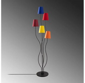 Designová stojanová lampa Daneil 160 cm vícebarevná