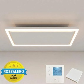 ROZBALENO - ByeCold | Stropní výkonný infrapanel | LED světlo | 750W | 67x39 cm | Dálkový ovladač | Výhřevnost 13,6m² | 2CG0603-L