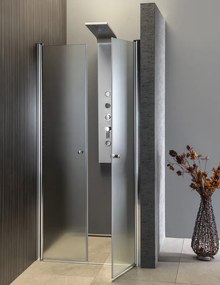Aqualine Sapho, PILOT otočné sprchové dveře dvoukřídlé 800mm