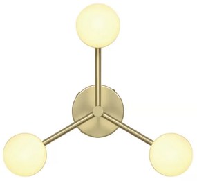 Nordlux - Přisazený lustr CONTINA 3xG9/5W/230V mosaz