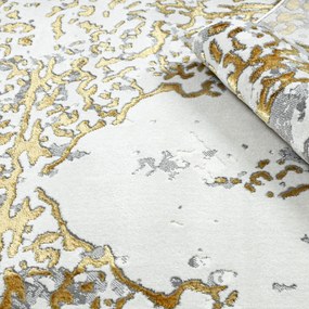 Dywany Łuszczów, Kusový koberec Allure 1961 gold/white, 80x150, žlutá, kancelář