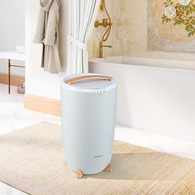 Costway Ohřívač ručníků velký stropní ohřívač 20 L s časovačem a automatickým