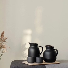 Černá plastová termokonvice 1 l Amphora – Stelton