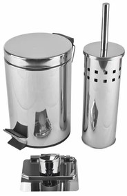 Set WC doplňků do koupelny Nero EMI