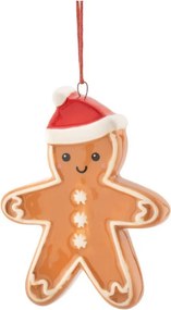 Keramická vánoční ozdoba 6 cm Gingerbread – Sass & Belle