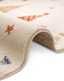 Hanse Home, Dětský koberec Adventures 106211 Cream Multicolor, 120x170, vícebarevná, dětský pokoj