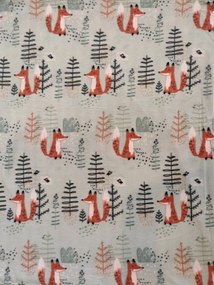 German Fleecová deka Merry Christmas 150 x 200 cm / lišky