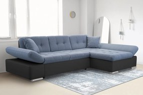 Casarredo - Komfort nábytek Rohová sedací souprava MALMONT rozkládací s úložným prostorem, Soft 11/Tatum 278 | Umístění rohu: roh na levé straně