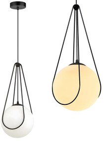 Toolight Závěsné osvětlení Modern D33 APP1792-1CP 20cm černé