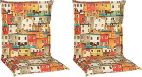 XXXLutz SADA POLSTRŮ NA ŽIDLI 2 ks, 98/46/8 cm Gardenson - Online Only zahradní nábytek - 006285009303