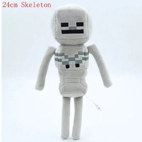 Minecraft plyšový skeleton 24 cm