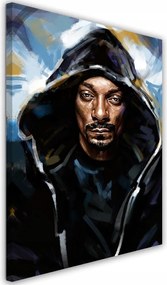 Obraz na plátně, Portrét Snoop Dogga 40x60