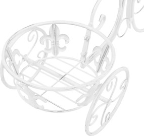 vidaXL Stojan na květiny ve tvaru jízdního kola vintage styl kovový [245931]