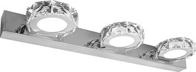 Toolight APP1938-3W, nástěnná LED svítilna, 460 mm, chromová, OSW-66072