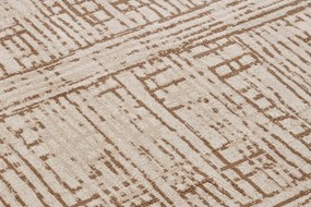 Hanse Home, Kusový koberec Terrain 105603 Sole Cream Brown, 80x200, hnědá, ložnice