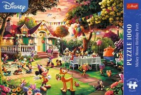 TREFL Puzzle Premium Plus Narozeninová oslava Mickey Mouse / 1000 dílk