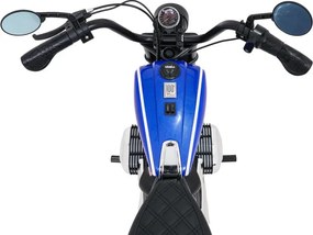 Elektrická motorka BMW R18 modrá