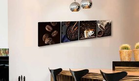 Obraz na plátně káva Velikost (šířka x výška): 60x60 cm