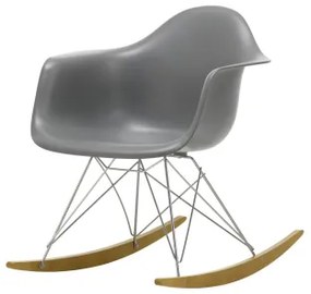 Eames Plastic Armchair RAR chrom grafitová javor Vitra