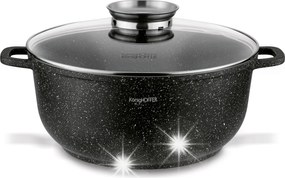 Hrnec na Indukci do Trouby Plyn Velký Konighoffer Pollo Black 6,5l 28cm