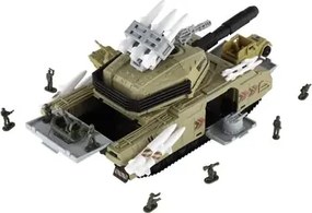 TEDDIES Tank s doplňky 13x25 cm / Plast / Na volný chod / od 3 let
