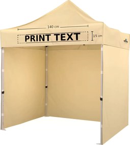 Nůžkový stan s vlastním reklamním potiskem model SUPER - 3x6 -