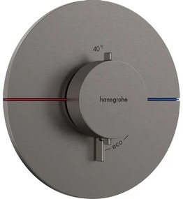 Hansgrohe ShowerSelect Comfort S Termostatická podomítková baterie, kartáčovaný černý chrom 15559340