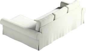 Potah na pohovku IKEA Backabro rozkládací se šezlongem barva zelená látka sametová