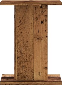 Stojany na rostliny 2 ks old wood 30x30x40 cm kompozitní dřevo 3307853