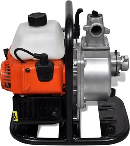 vidaXL Benzínové vodní čerpadlo 2taktní 1,2 kW 0,95 l [141660]
