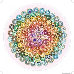 Ravensburger Kruhové puzzle Donuts / 500 dílků / od 12 let