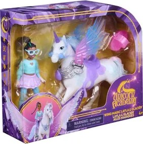 SPIN MASTER Unicorn Academy herní set jednorožec Glacier a Layla / roz
