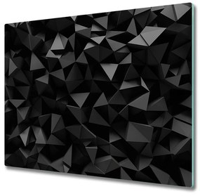 Skleněná krájecí deska 3D abstrakce 60x52 cm
