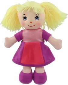 TEDDIES Panenka Culinka hadrová s blond vlásky / Textilní / 32 cm / od