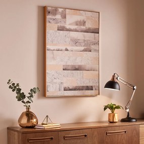 Rámovaný obraz Rose Gold Quartz Dimension 104020, Wall Art, Graham Brown