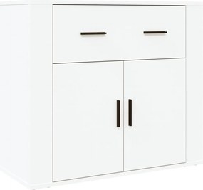 Skříň highboard bílá kompozitní dřevo 3185375
