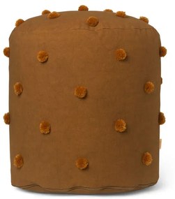 Ferm Living Pouf Dot, Sugar Kelp/Mustard