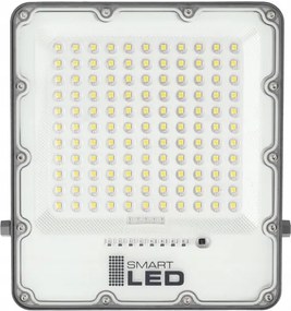 LED Stmívatelný solární reflektor LED/150W/3,2V 5000K 15000 mAh IP65 černá + DO