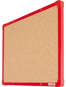 Korková nástěnka 60x45 (AL rám červený)