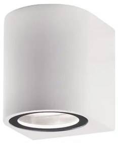 Nova Luce Venkovní nástěnné svítidlo NERO, GU10 1x7W IP54 světlo dolů Barva: Bílá