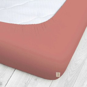 Jersey prostěradlo - new collection korálové na výšku matrace do 20 cm Velikost: 60 x 120