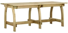 Zahradní stůl 220 x 74 x 75 cm impregnované borové dřevo 318405