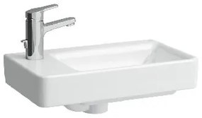 Laufen Pro S - Umývátko, 480x280 mm, 1 otvor pro baterii vlevo, bílá H8159550001041