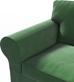 Potah na pohovku IKEA  Ektorp 2-místná, nerozkládací barva zelená látka lesklé, sametová