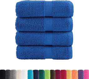 Prémiové mycí utěrky SOLUND 4 ks modré 30x30 cm 600 g/m² 137180