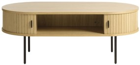 Designový konferenční stolek Vasiliy 120 cm přírodní dub
