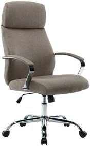 Kancelářská židle Caistor - látkový potah | taupe